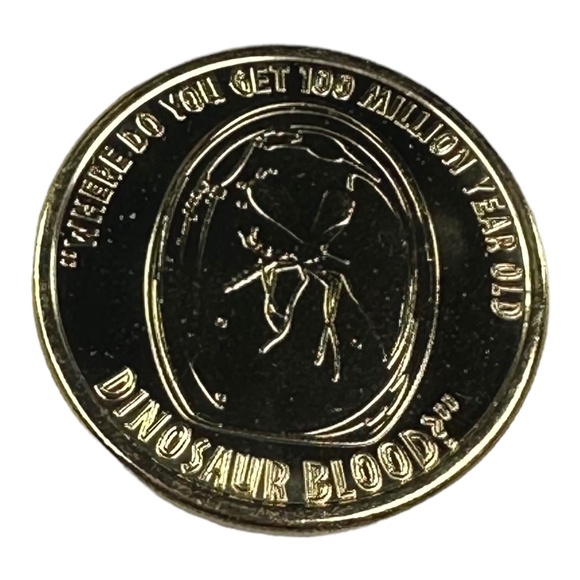 Universal | Other | Universal Studios Jurassic Park 3th Medallion Coin ...